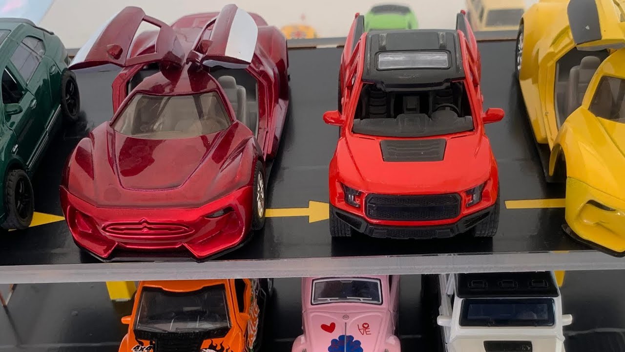Box Full of Diecast model car collection| Metal Scale Model car . - YouTube
