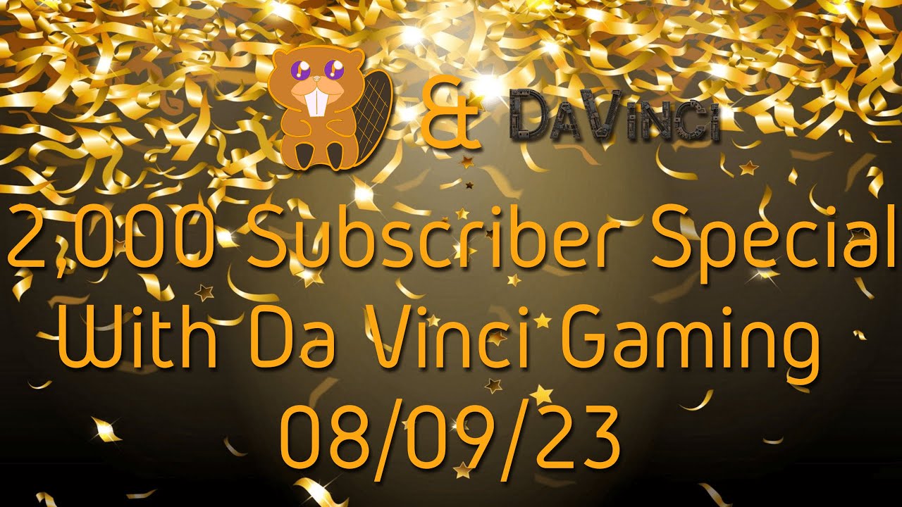 Joint 2,000 Subscriber Special With @DaVinciGaming + I Reveal My Face ...