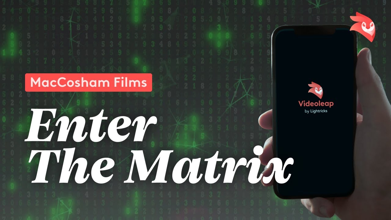 How to create Matrix like videos in Videoleap 🌐 - YouTube