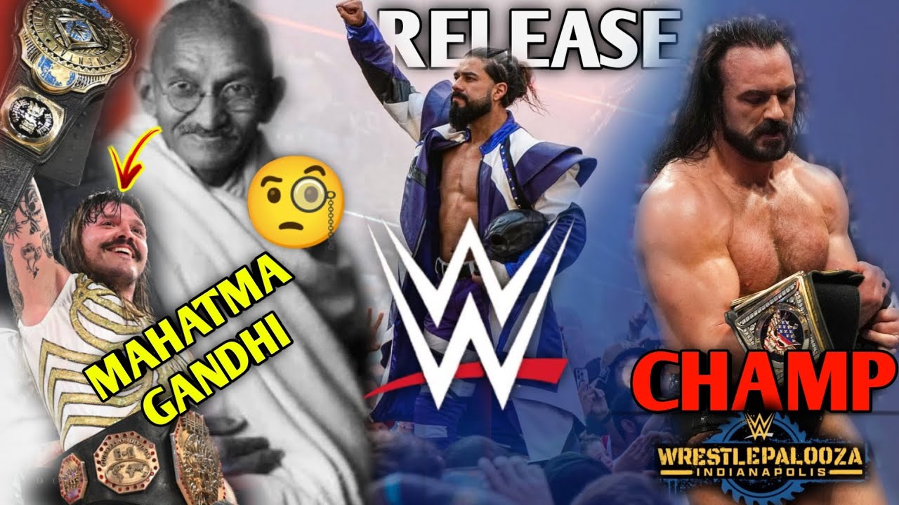 😳DREW MCINTYRE CHAMP AT WRESTLEPALOOZA 👀| OMG😱 ANDRADE RELEASED ...
