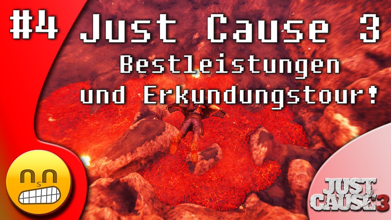 JUST CAUSE 3 • EP04 • Neue Rekorde und der Vulkan • JC3 Ultra 60 FPS ...