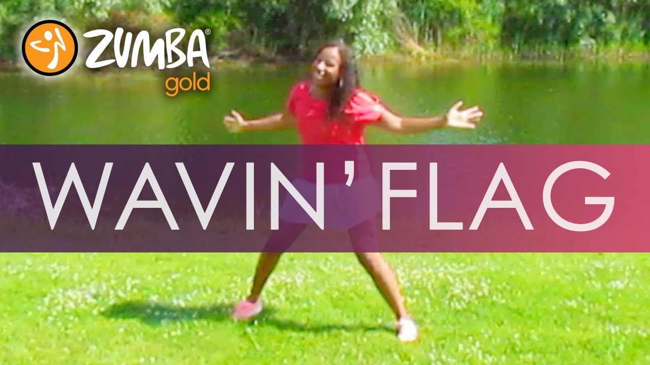 WAVIN' FLAG by K'NAAN | Zumba® | Zumba Gold® | Senior Dance Fitness ...