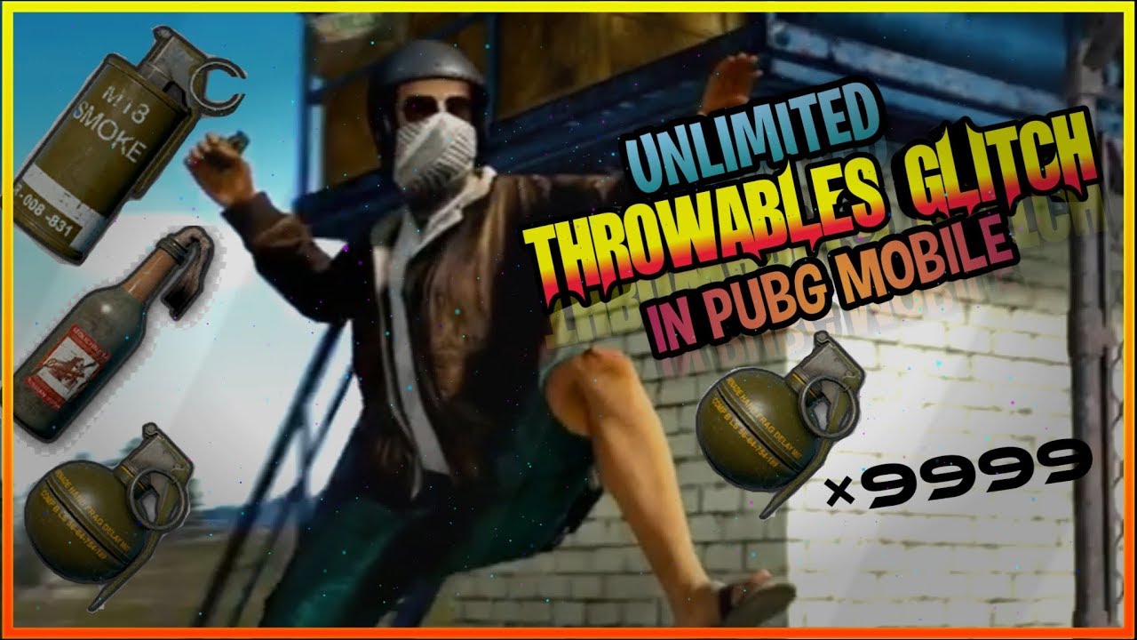 UNLIMITED THROWABLES GLITCH IN PUBG MOBILE | pubg new glitch 28 dec ...