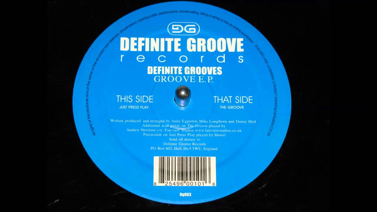 definite grooves definite grooves ep the groove - YouTube