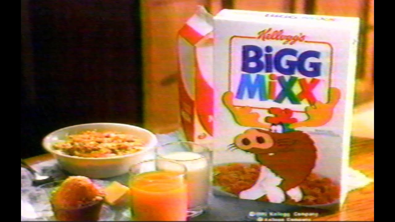 Big Mixx Cereal Commercial - 1990 - YouTube