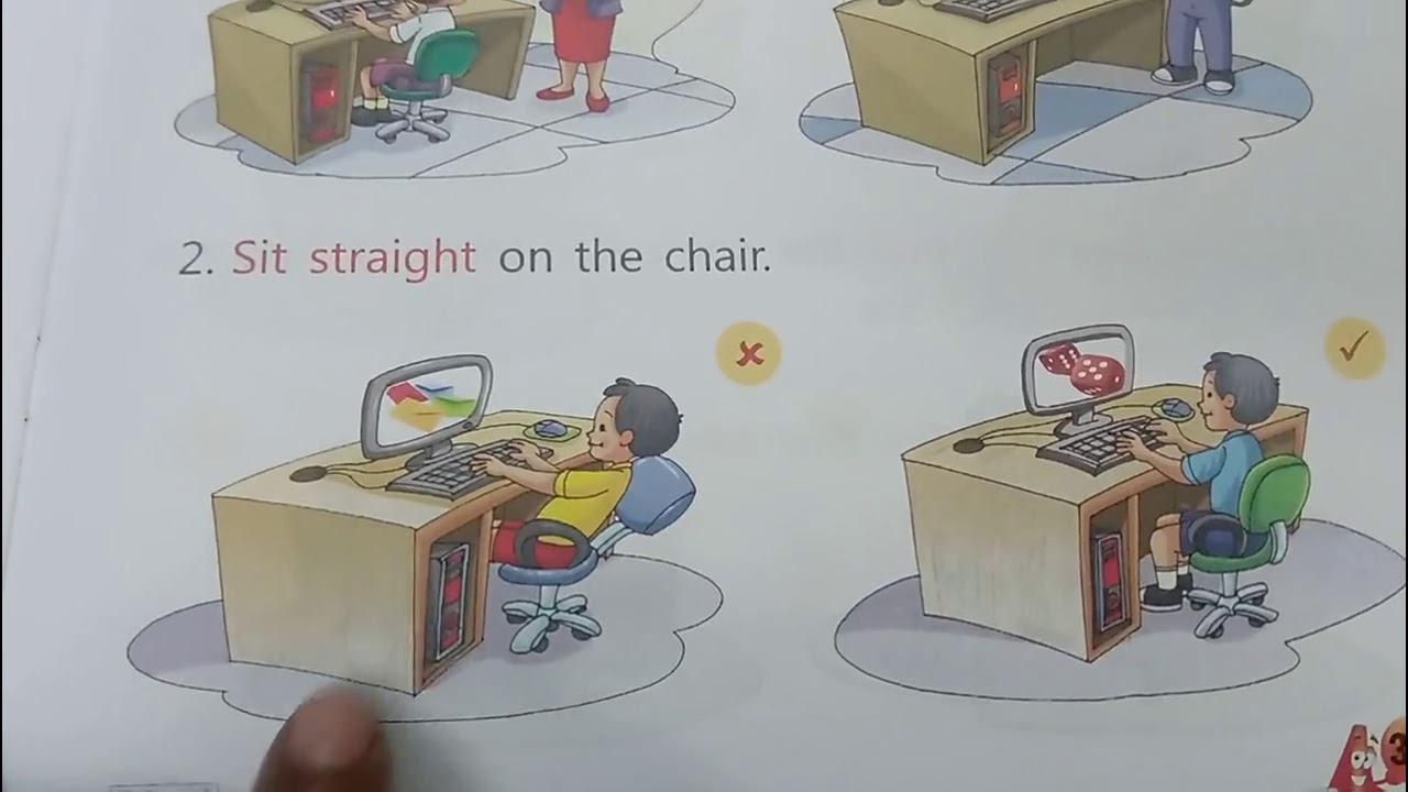 KIDS PARADISE SCHOOL Class 1 Computer Ch 6 Computer Room Manners Le 1 ...