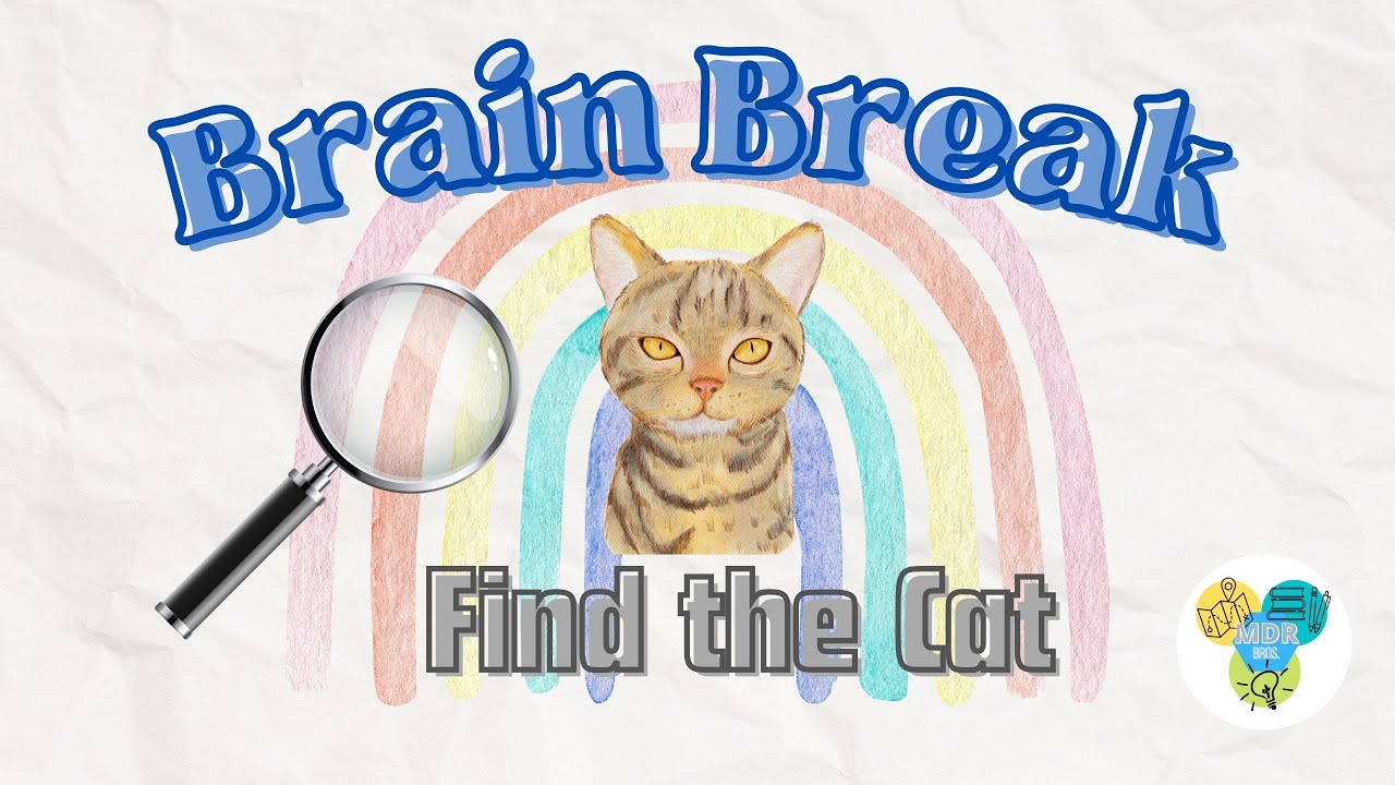 Brain Teaser – Mind Bending Cat Hunt – Can you find the feline? - YouTube