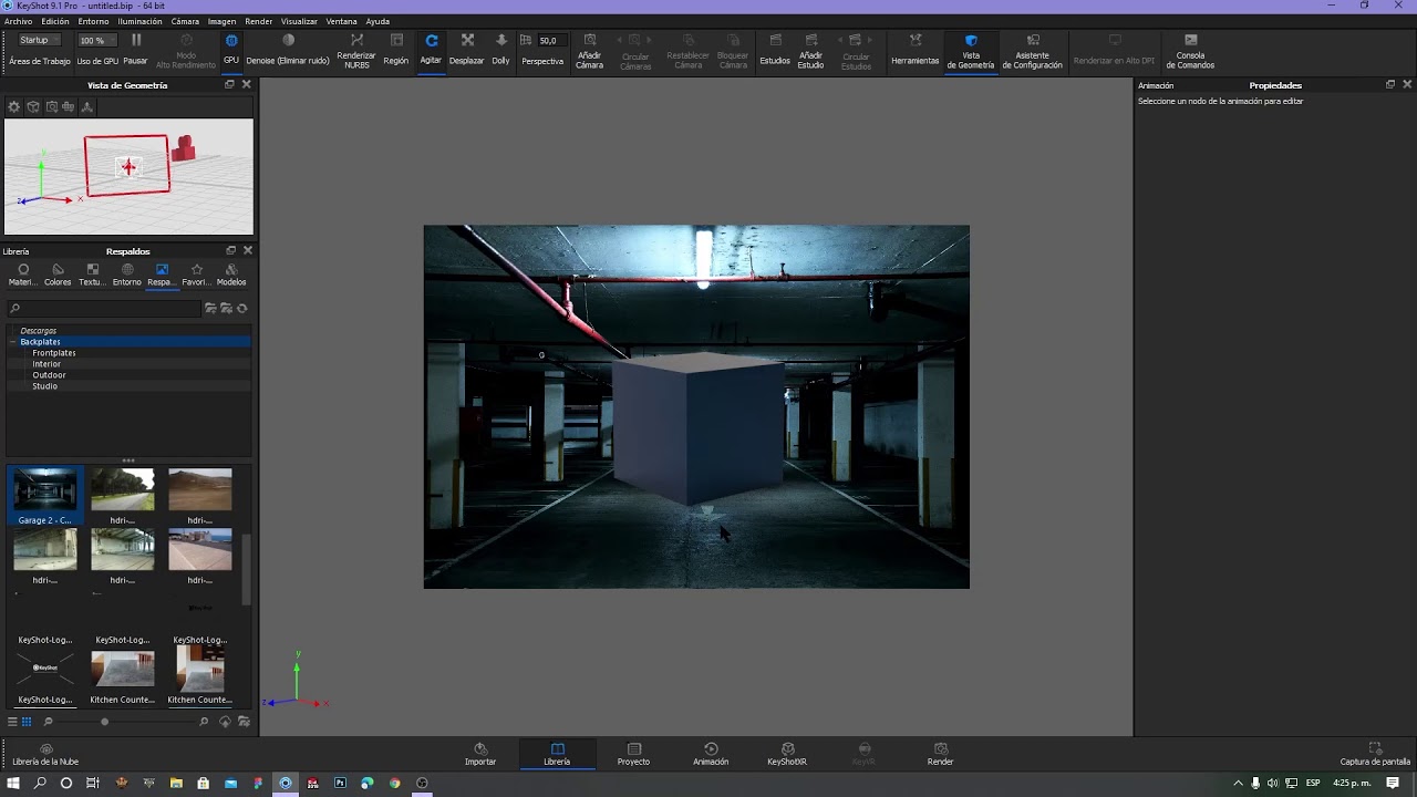 Conociendo la interfaz de Keyshot - YouTube