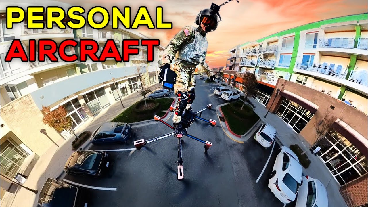 Flying around on a human drone- My best videos of 2023! - YouTube