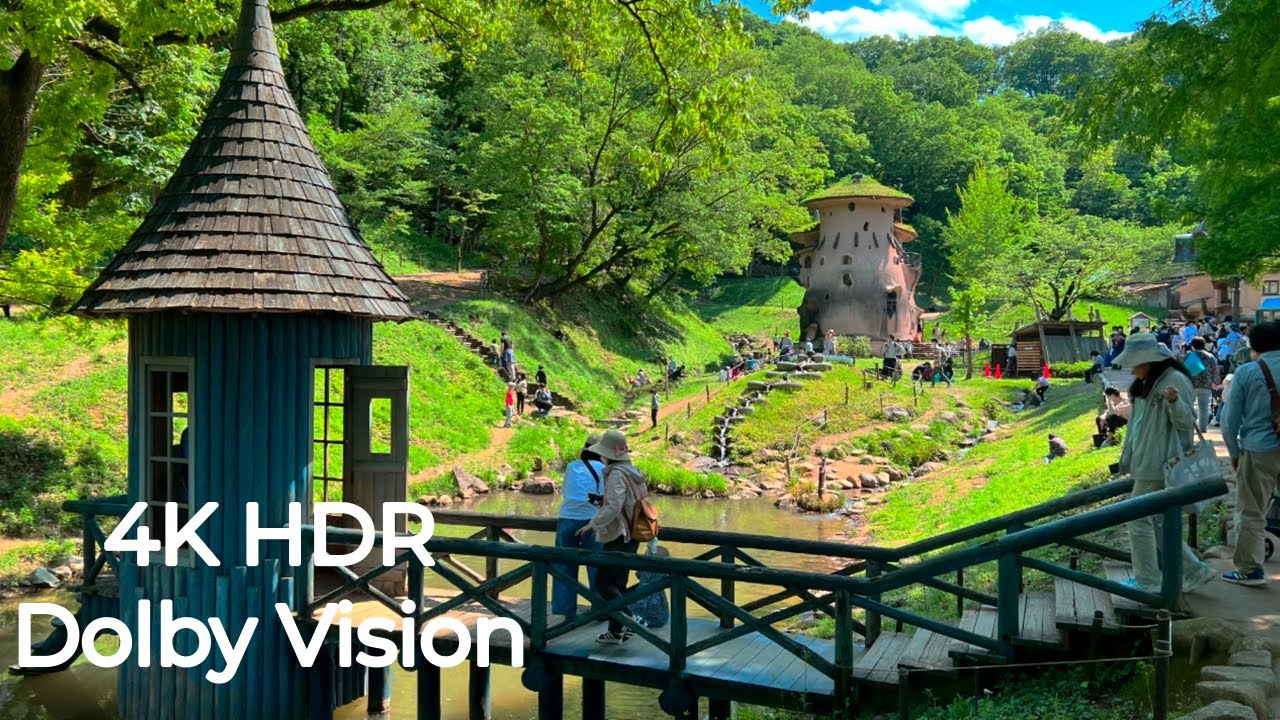 [4K HDR Dolby Vision] Walk in the Japanese Moomin village: Tove Jansson ...