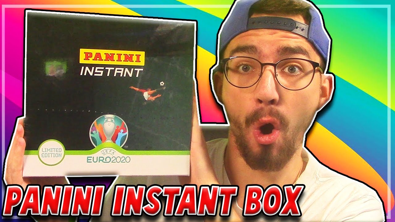 PANINI INSTANT EURO 2020 LIMITED EDITION BOX 😱🔥 - YouTube