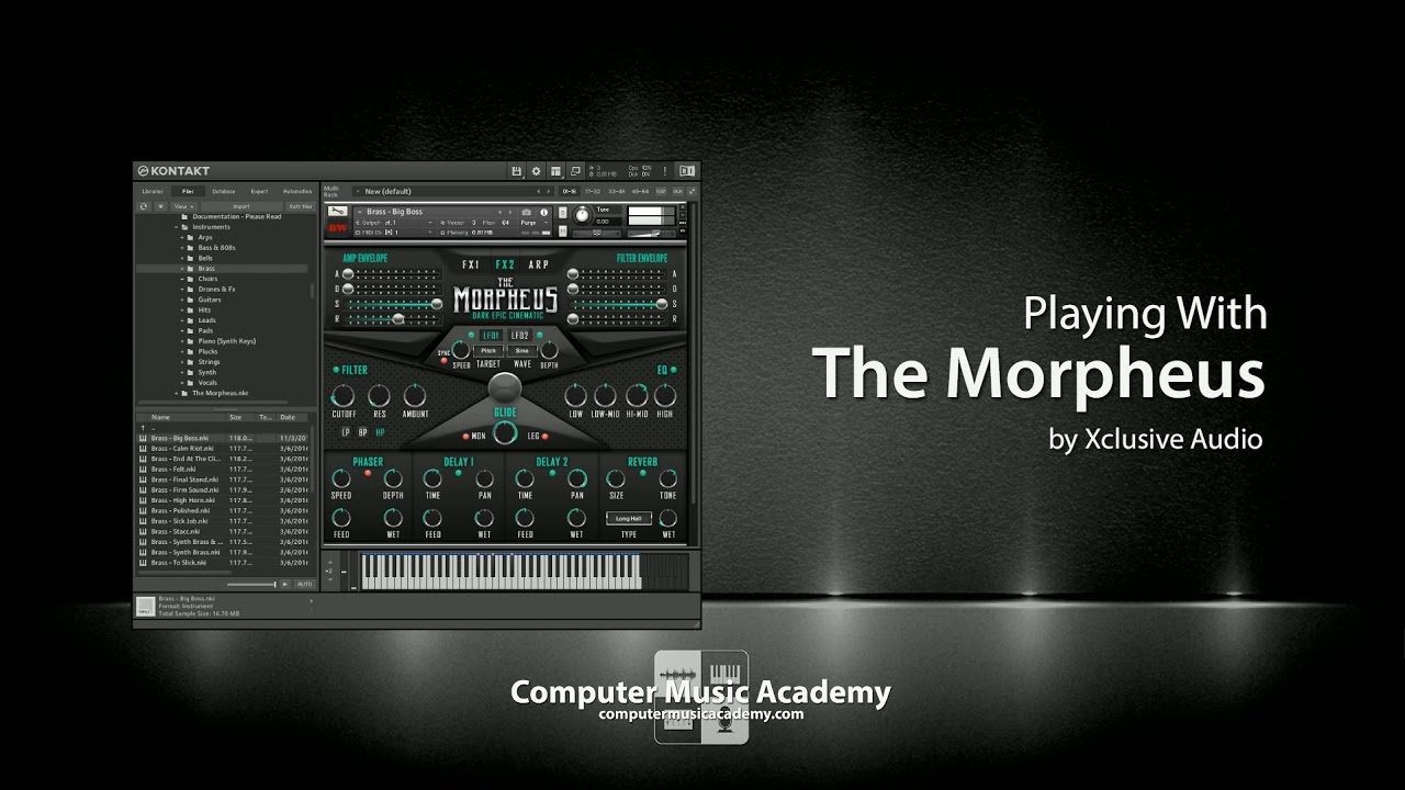 The Morpheus by Xclusive Audio | Review | Computer Music Academy - YouTube