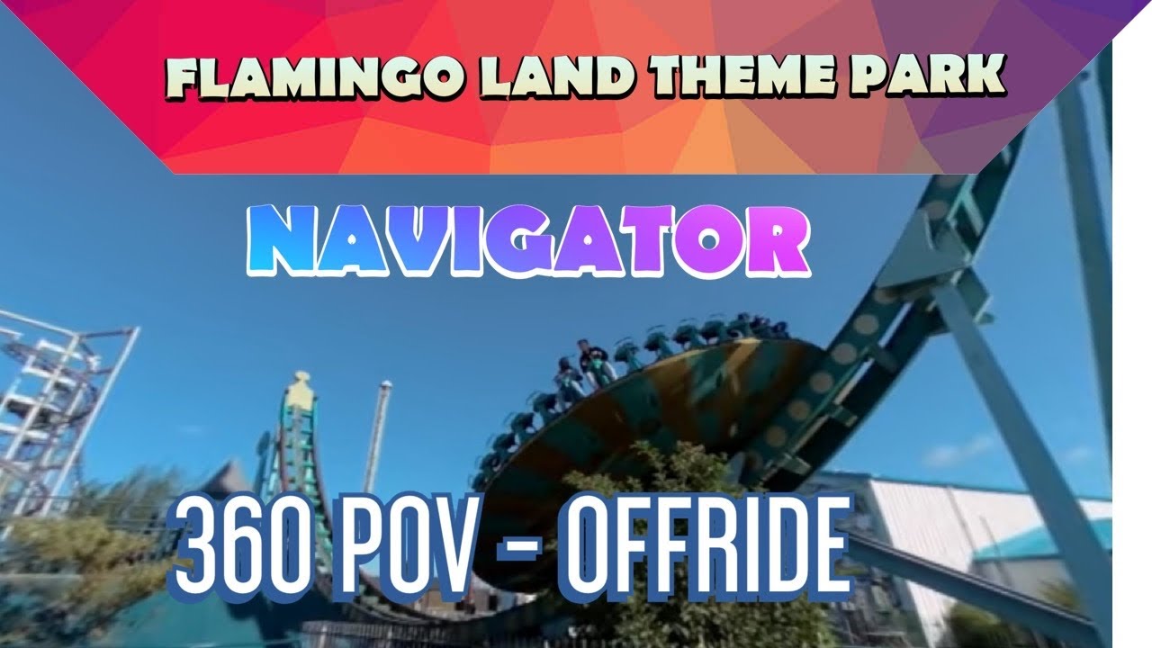 NAVI GATOR - OFF RIDE - 360 POV - FLAMINGO LAND | FUN FAIR RIDES 360°