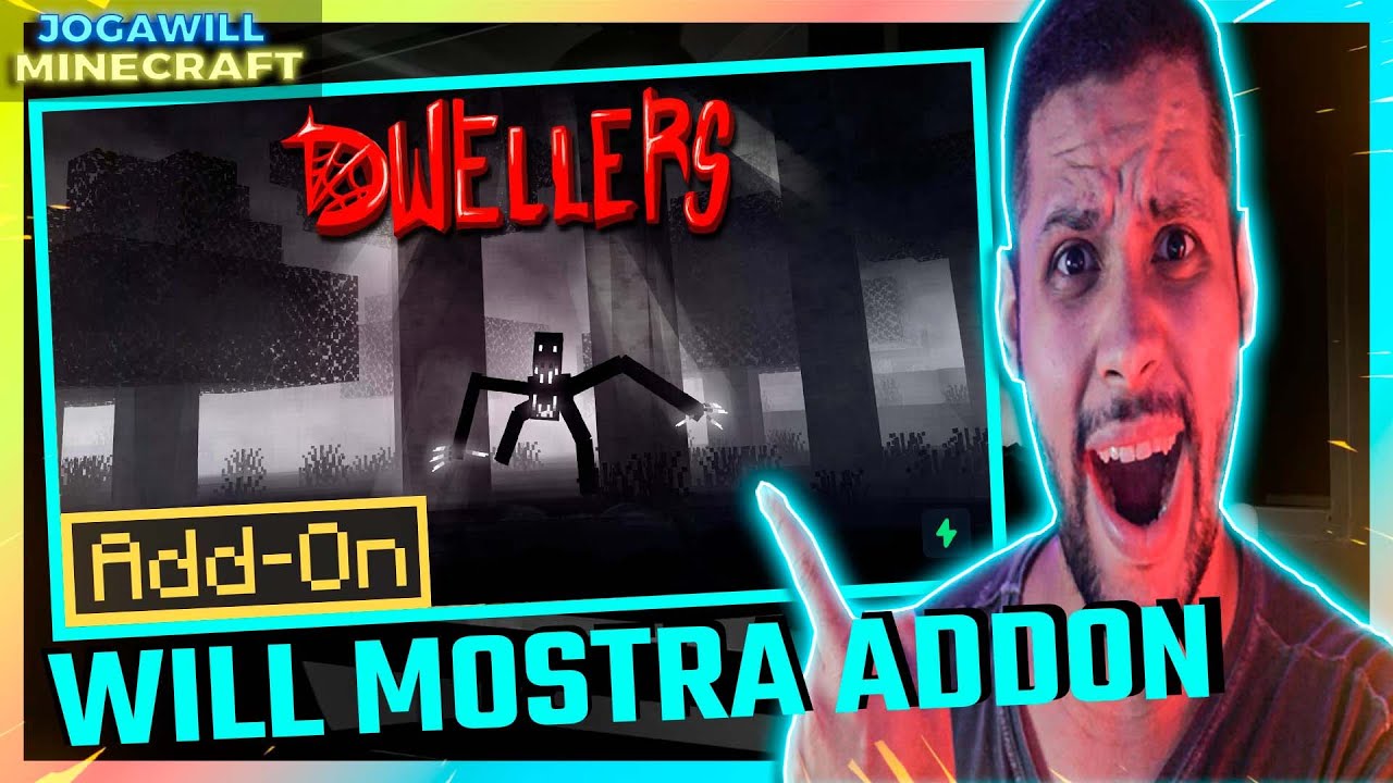 ADDON DWELLERS - DEIXA O MINECRAFT DE TERROR, ADICIONAR MONSTROS ...