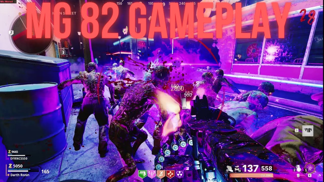Call of duty cold war zombies Mg 82 Forsaken Survival CO-OP GamePlay ...