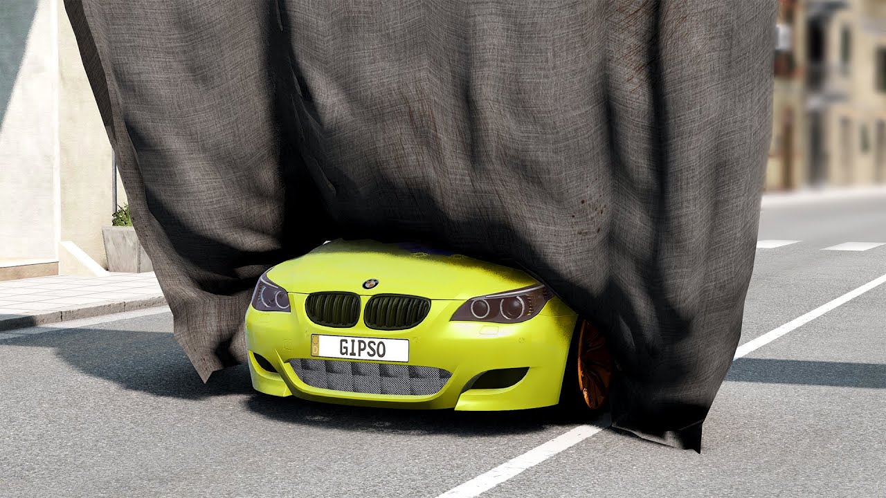 CARS vs CAR COVER BeamNG.Drive - YouTube