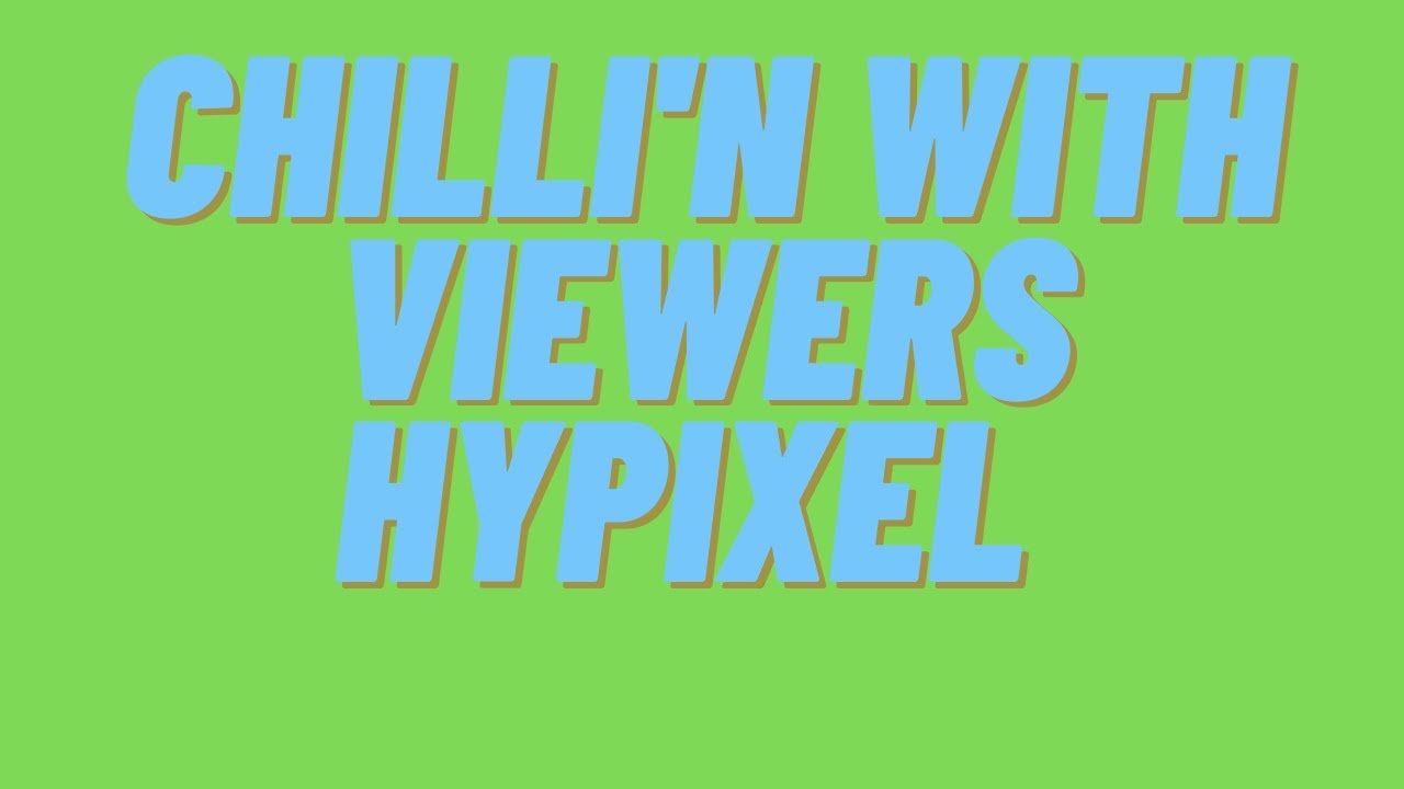 Hypixel Skyblock || Chillin With Viewers || Private Games - YouTube