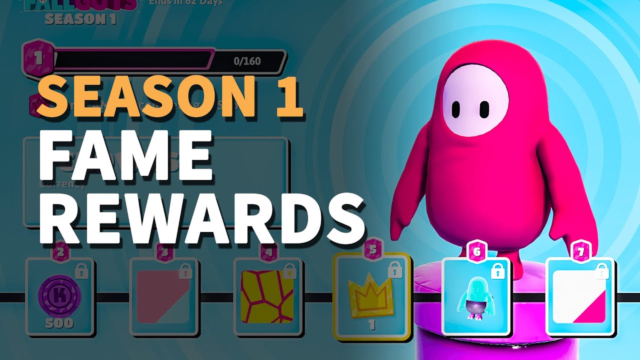 Fame Rewards Fall Guys (All Season 1 Patterns, Colors, Costume Outfits ...