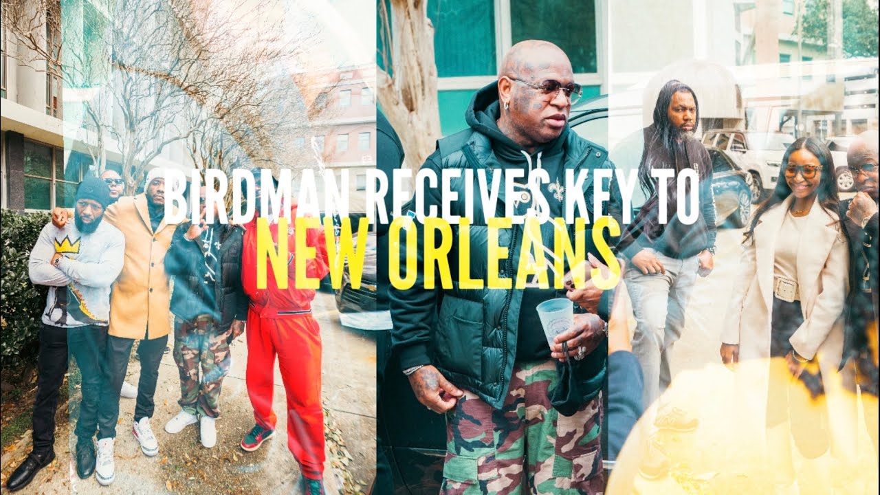*QUANTUMVI$IONS EXCLUSIVE* BIRDMAN RECEIVES KEY TO NEW ORLEANS,HIM AND ...