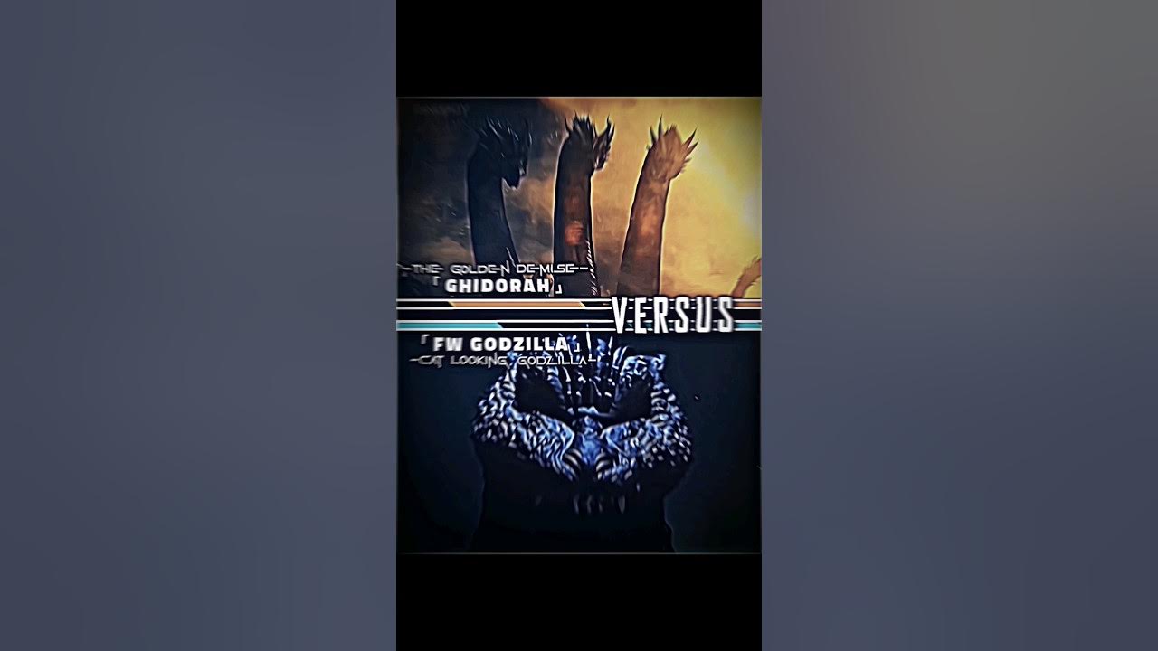 King Ghidorah Vs FW Godzilla #viral #fypシ #gxk #edit #godzilla #monsterverse #shorts - YouTube