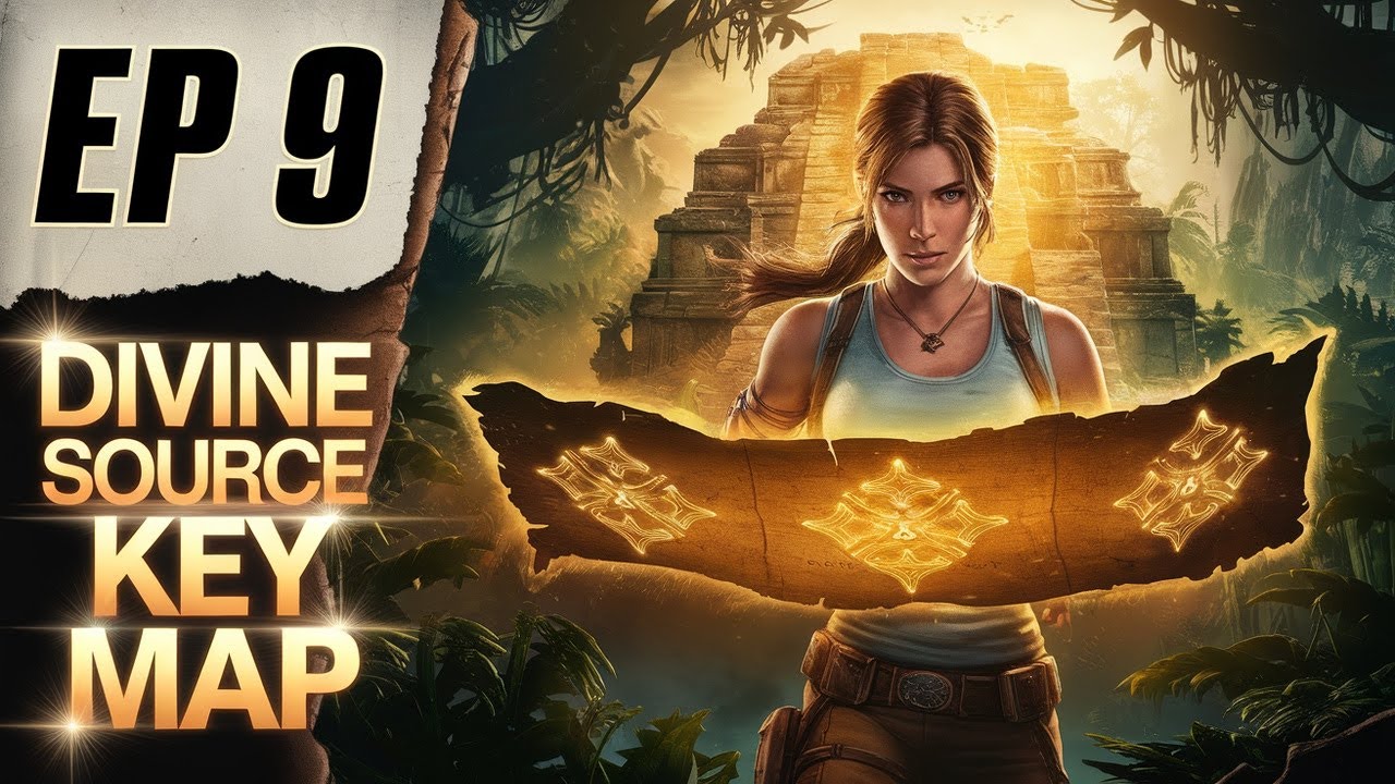 Rise of the Tomb Raider - EP 9: Finding the Divine Source Key Map! 🗺️ - YouTube