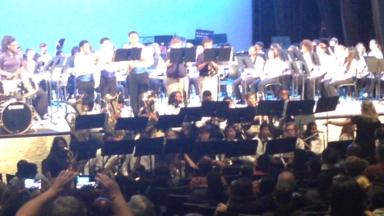 Miguel's Sax Solo: "Bari-ed Alive" at PPS Bands Spring Concert 2017 ...