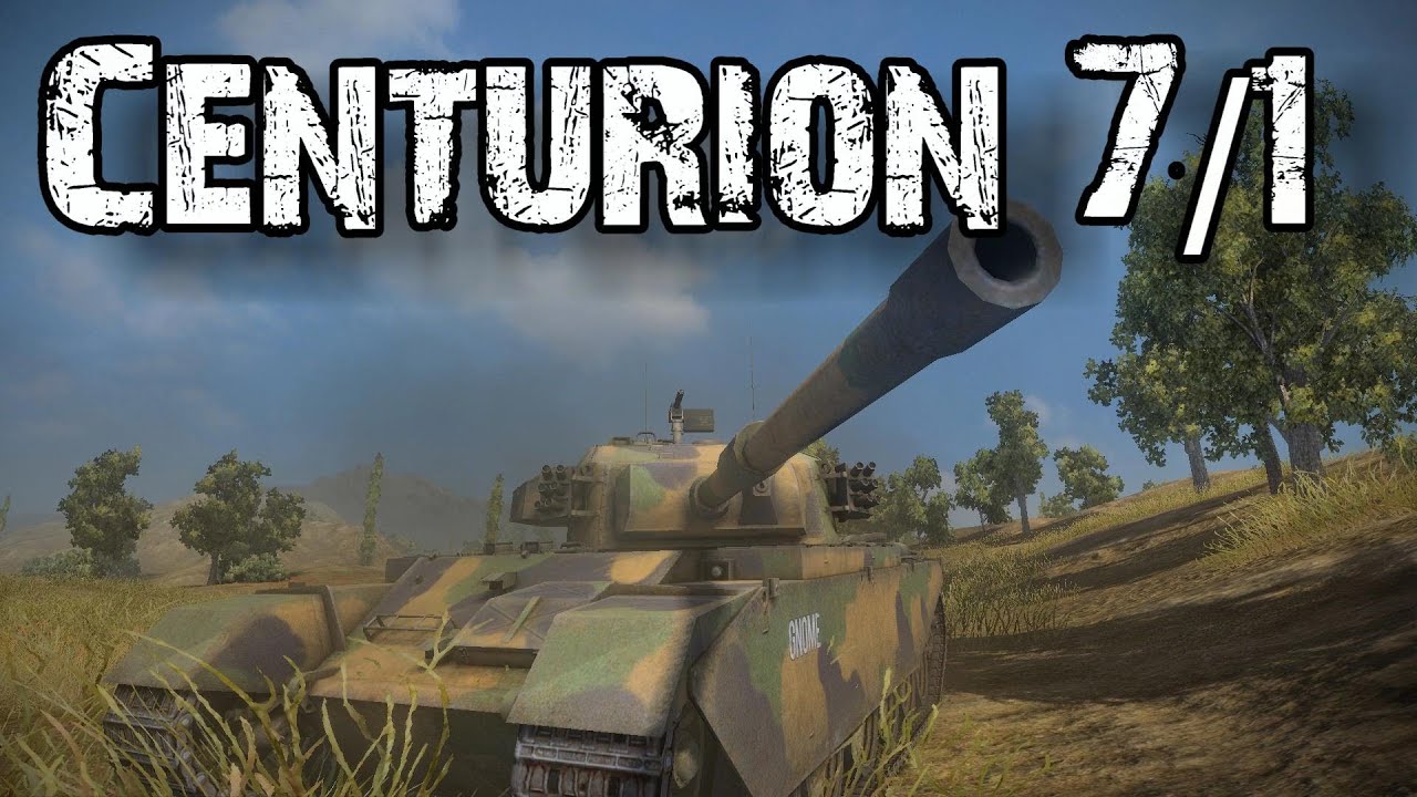 World of Tanks - Centurion 7/1 Tier 9 Medium Tank - Legendary - YouTube