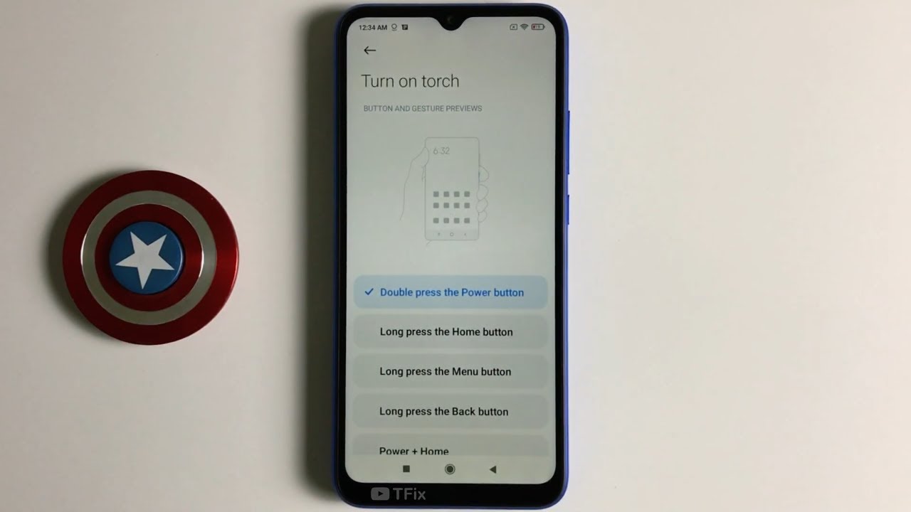 7 ways to quickly turn on the Flash on Xiaomi Redmi 9A Android 10 - YouTube