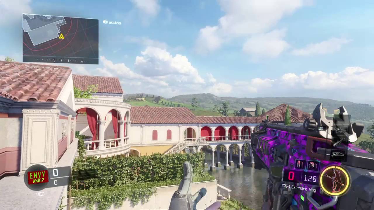 NEW GLITCH ON Empire bo3 decent map pack - YouTube