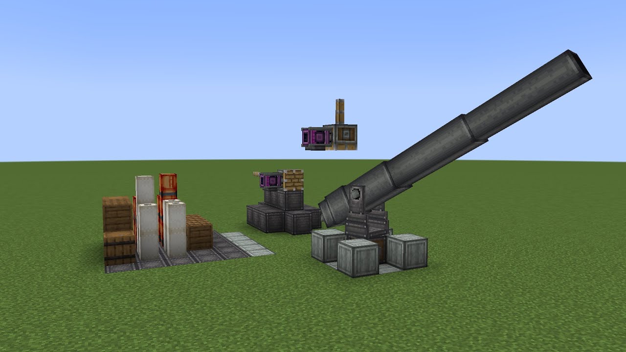 全球一台，僅此一台 | Create big cannons | 阿蓋【Minecraft】 - YouTube