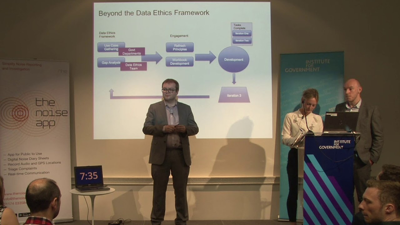 Sam Roberts (DCMS) and Sarah Gates (GO Science) - Data Ethics Framework ...
