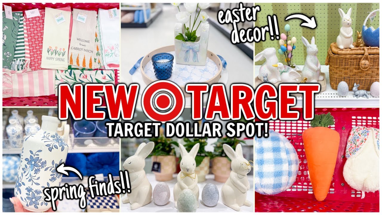 RUN to Target! 🎯 Target Dollar Spot Spring & Easter Decor Finds will ...