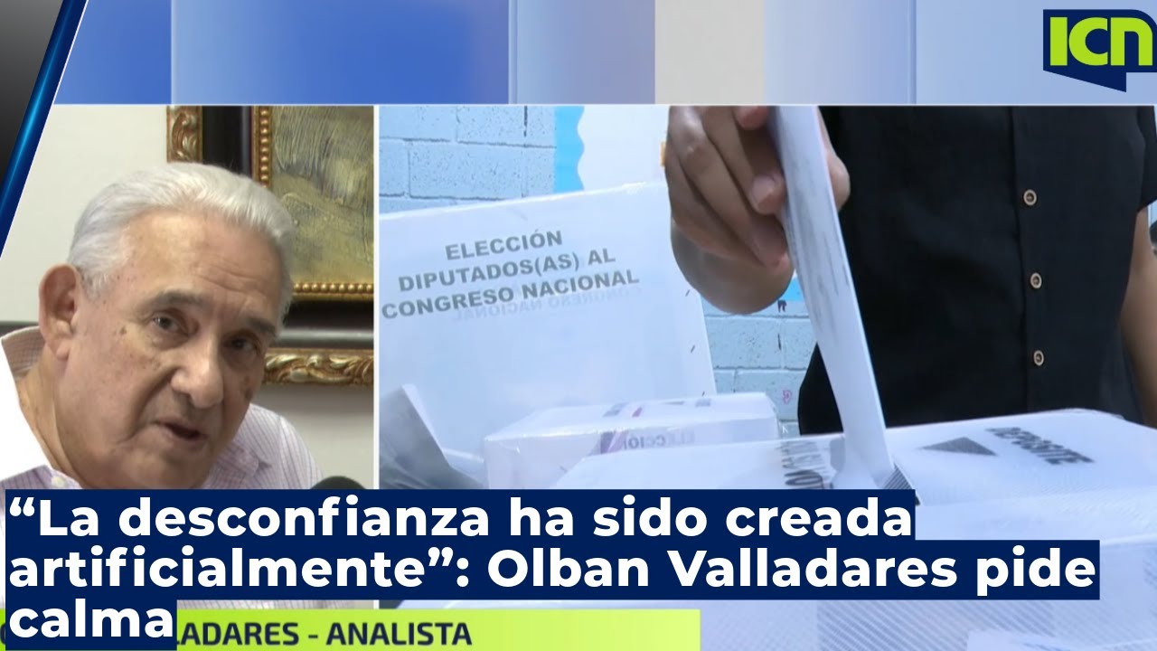 Valladares confía en que el pueblo “se volcará a las urnas” pese al ...