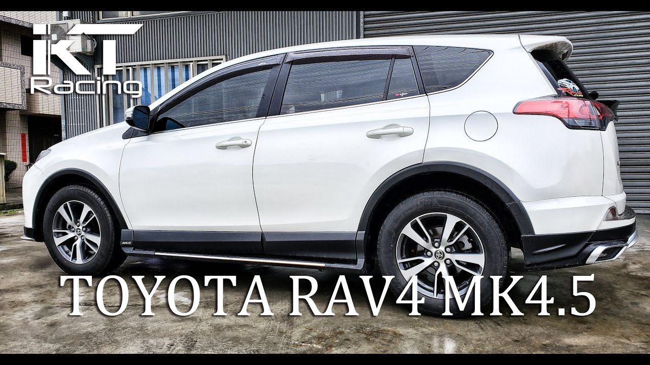 TOYOTA RAV4 XA40 MK4.5 installed KT Racing Coilovers - YouTube