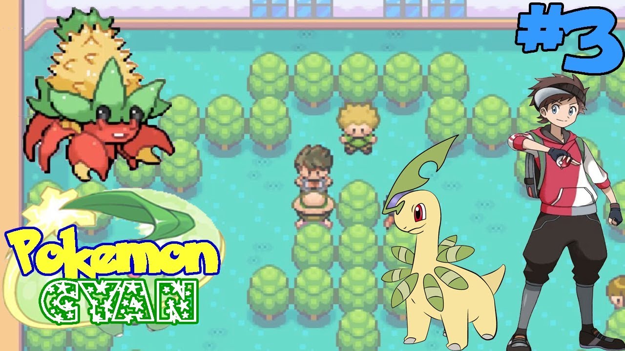 Pokémon Cyan #3 เบย์ลิป ผู้แพ้ธาตุ ตะจะตะลุยยิมพืช ! - YouTube