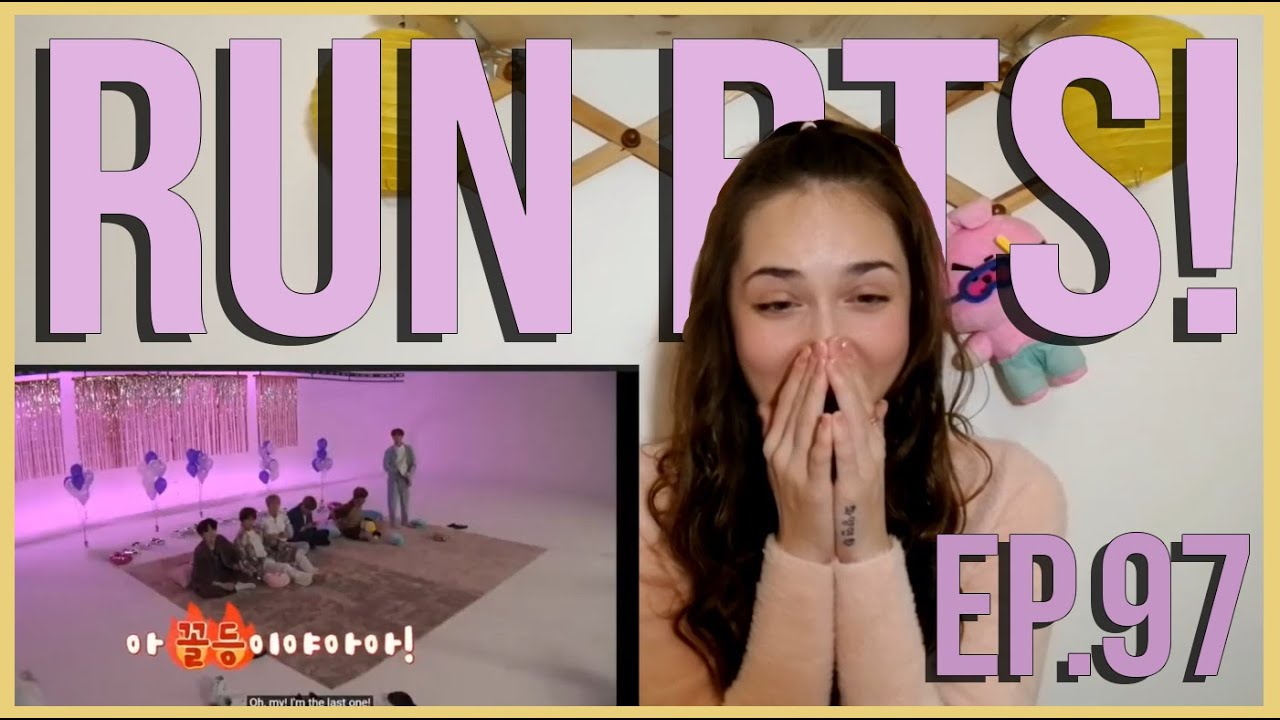 RUN BTS! EP.97 REACTION - YouTube