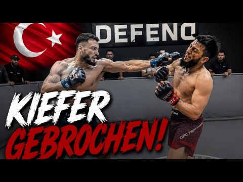 Kampf ABBRUCH nach KIEFERBRUCH!😳 DEFEND FC 