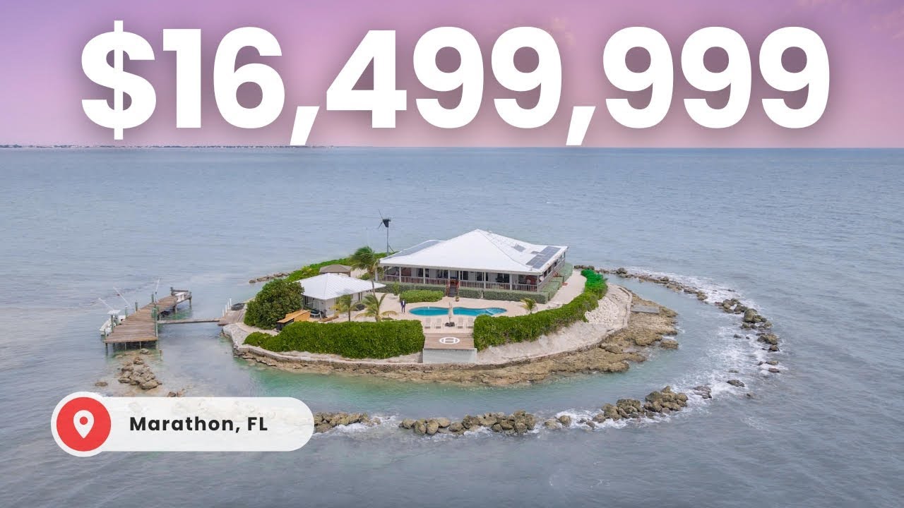 Touring a $16.5M Self Sustaining PRIVATE ISLAND IN THE FLORIDA KEYS ...