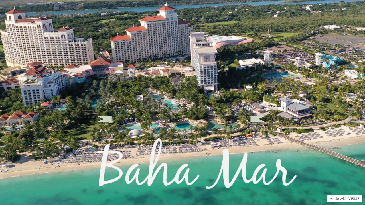 Baha Mar Resort Review in Bahamas by Drone in 4k - YouTube