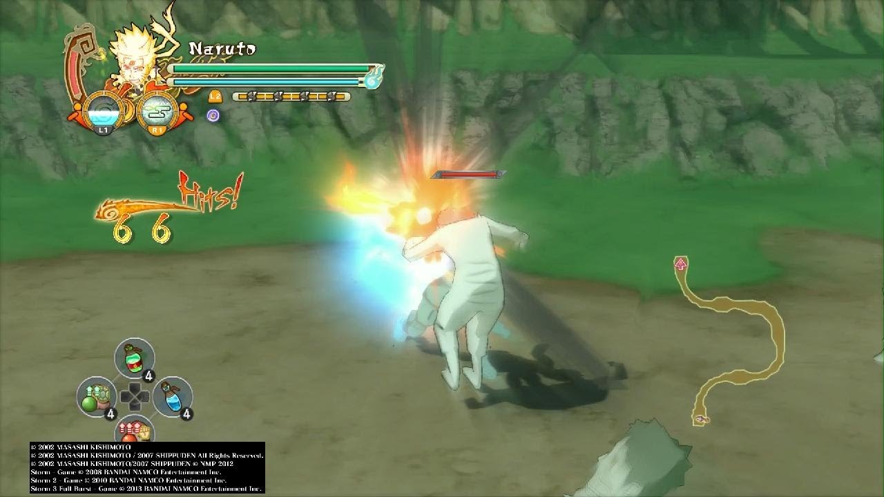 Naruto vs. White Zetsu Army - Ultimate Ninja Storm 3 Full Burst - YouTube