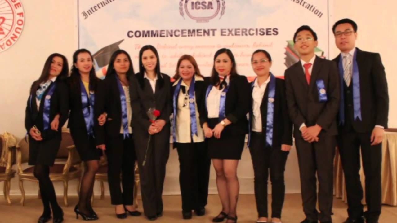 ICSA Office Mng't Saturday Batch 2016 - YouTube
