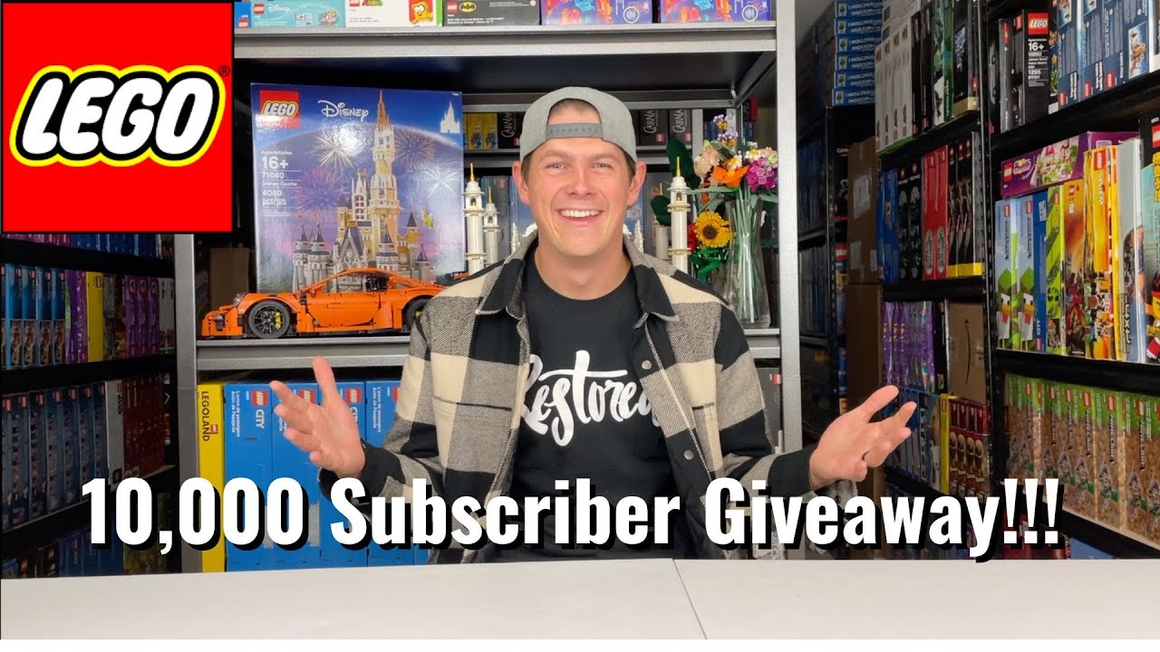 LEGO Giveaway from Jake's Bricks! 10,000 Subscriber Giveaway! | Brick ...