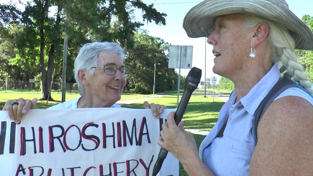 Kathy Boylan, Kings Bay Plowshares 7, GA, Aug 6, 2019 - YouTube