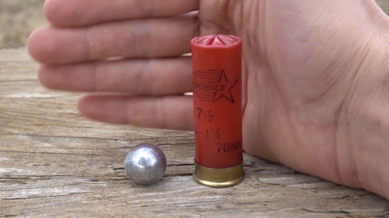12 Gauge 690 Round Ball Water Jug Penetration Test YouTube