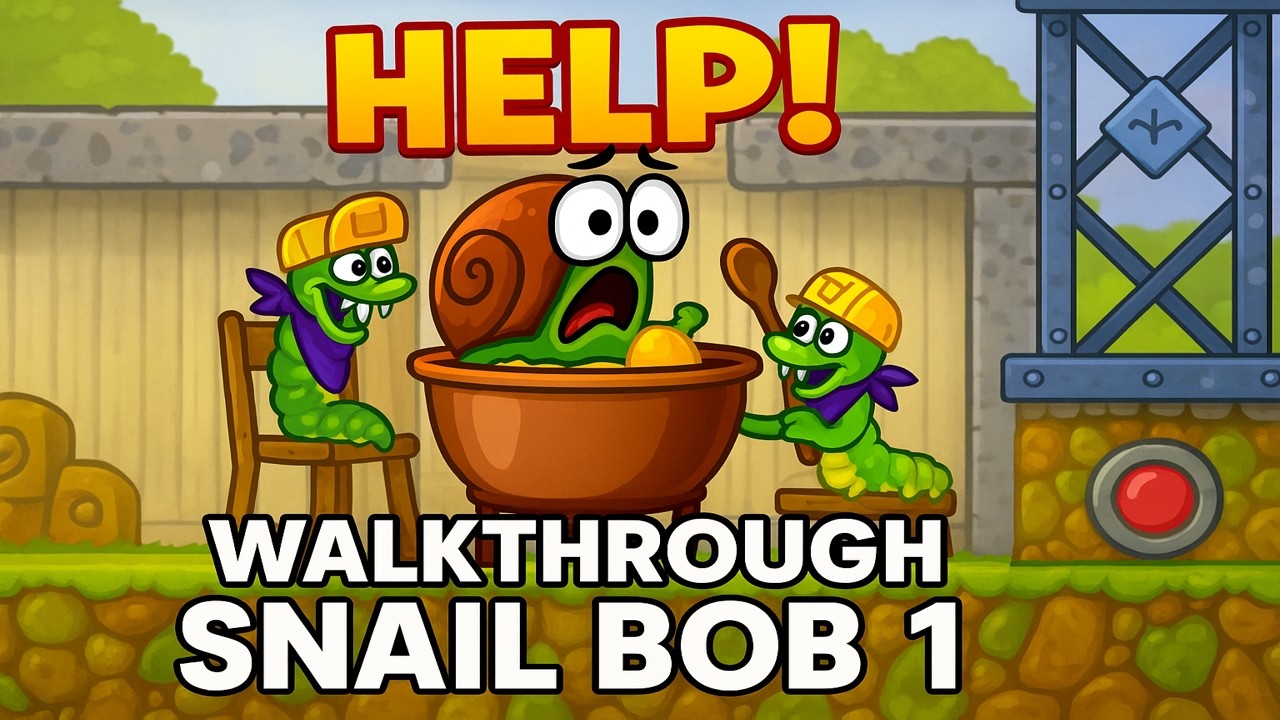 Snail Bob 1 Walkthrough - HD - YouTube