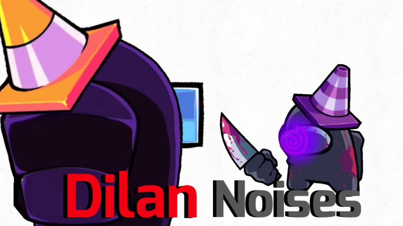 Dilan Noises Vs Impostor V4 FNF Cover Black And Gray Sings It - YouTube