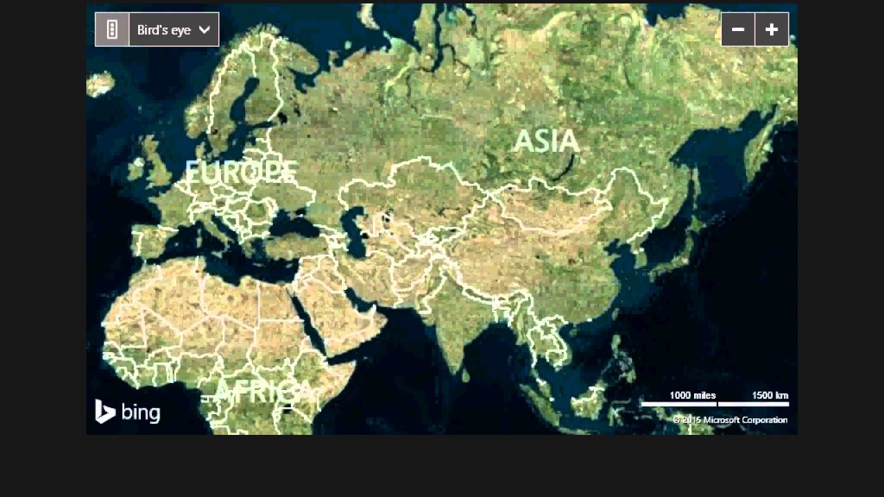 Bing Map Location in Windows Store App - YouTube