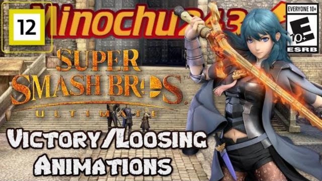 Byleth's Victory/Loosing Animations | Super Smash Bros Ultimate 7.0 ...