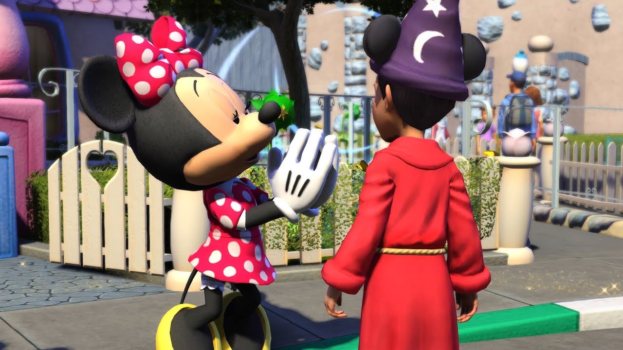 Mickey & Minnie Mouse want our help in Mickey's Toontown - YouTube