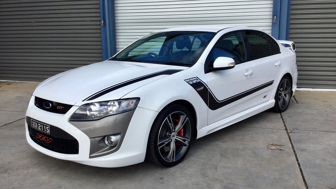 Ford Falcon FG GT Boss 335 2013 White Stk Number - 68220 - YouTube